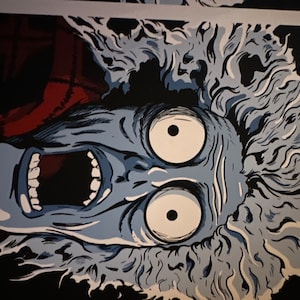 Original Mr. Boogedy Print Halloween Decoration Poster Print Boogedy ...