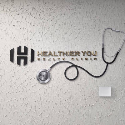 Clinic Logo Sign, Customizable Sign for Business, Home Office Decor ...