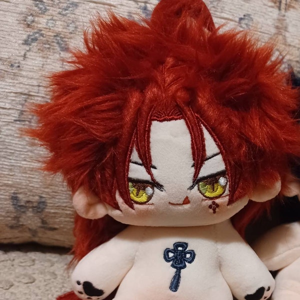 Custom Plush Doll, 10cm/15cm/20cm/doll's Clothes/accessories/plushies Art Commission Chibi ...