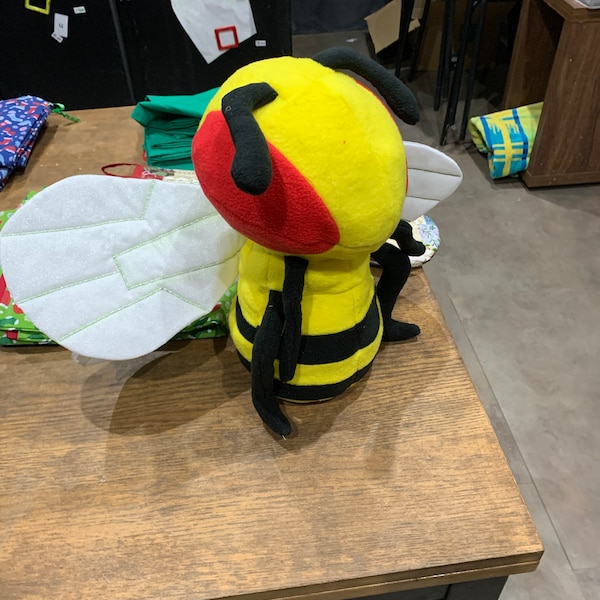 Bee Plushie Pattern PDF - Bee Stuffed Animal Pattern Sewing Pattern ...