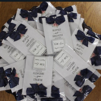 50 100 Pcs Wedding Chocolate and Coffee Wedding Favors Personalized ...