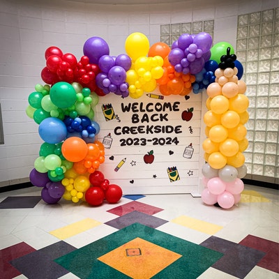 Crayon Balloon Column Kits Teacher Gift Back to School - Etsy