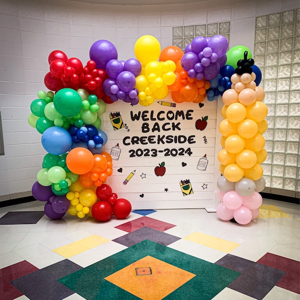 Back to School Pencil / Crayon Column Kits | Teacher Gift | PTA Events ...