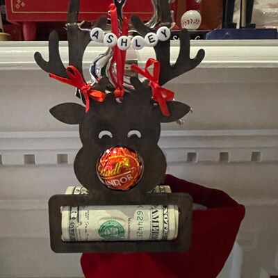 Christmas Money Clip Svg, Money Sign Christmas Ornament, Christmas ...