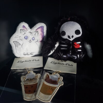 Plush Fluffy Skeleton 'is It a Bird an Owl or a - Etsy