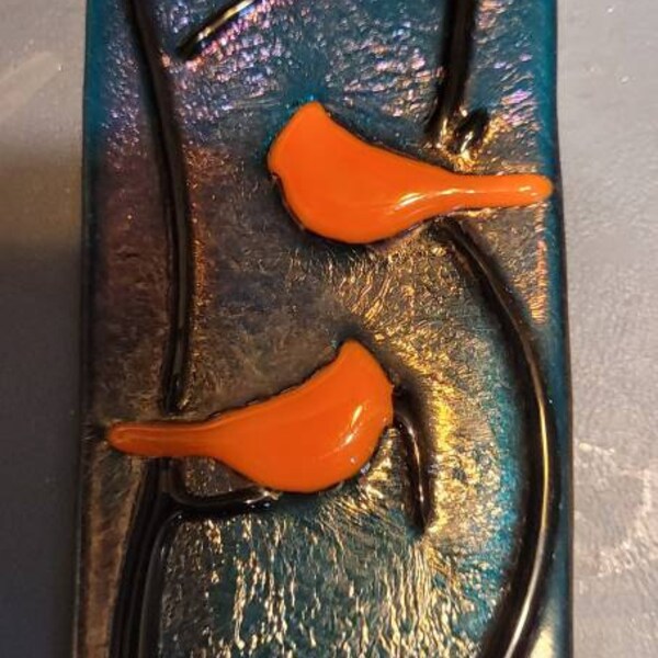 COE90 Avocado Green RIBBON Vitrigraph for Fused Glass Projects! Sold as ...