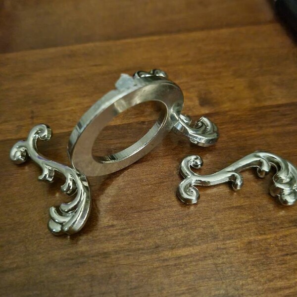 New Shape!! Black Seven Sphere Display Stand, 7 Sphere Holder, Egg ...