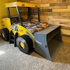 Twin Size Front End Loader Bed PLANS plans Only, Create a Construction ...