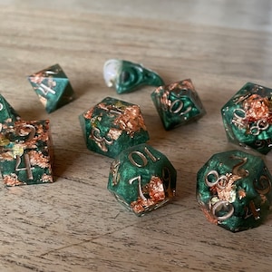 Channel Divinity 7 Piece D&D Dice Set - Etsy