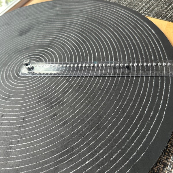 Mandala Ruler Tool Mandala Dot Art Concentric Circle Maker - Etsy