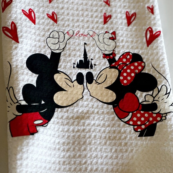 Fan Art - Magical Mouse Kiss - Ready to Press - DTF Transfer - Etsy