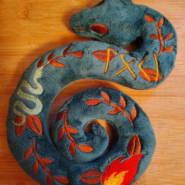 Loki Weighted Snake - Stuffed Animal - Vikings - Norse Mythology ...