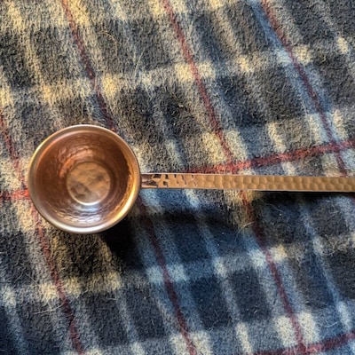 Hammered Copper 1oz Coffee Scoop Measuring Spoon 8 - Etsy