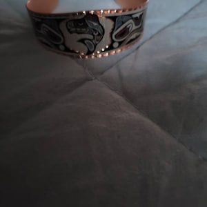 Cree First Nations Hand Beaded Light Blue 'bear Paw' Hair Barrette ...