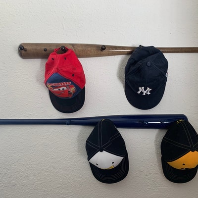 Baseball Bat Hat Rack - Etsy