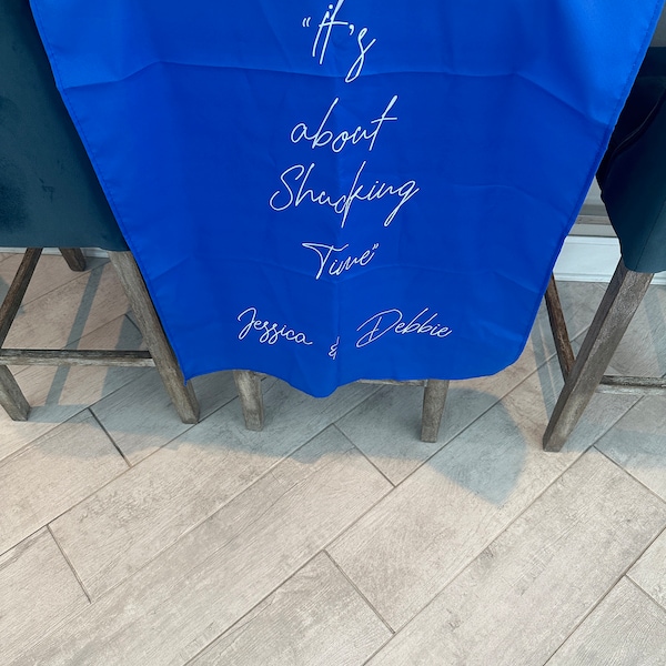 Custom Brand Logo Table Runner for Pop up Shops | Personalized ...