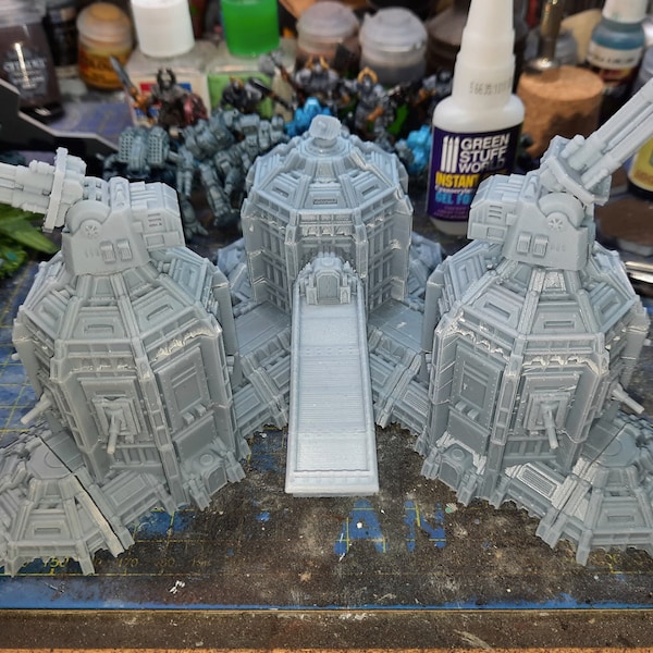 Dungeon Tile Wall With Crypt - Deathxtiles - 3D Printed Tabletop ...