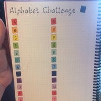 Alphabet Reading Challenge Planner Stickers ABC Reading Planner ...