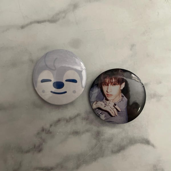 Stray Kids ATE 1" 25mm Mini Button Pin Set | K-pop | STAY | Kpop ...
