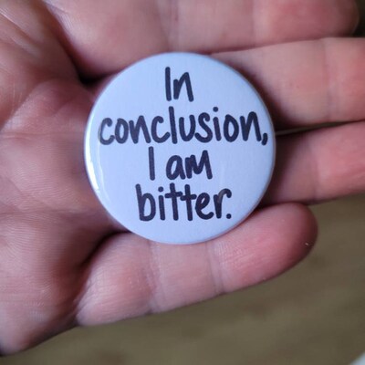 Funny Button Pin Badge Creative Writing Reference Pin Badge - Etsy