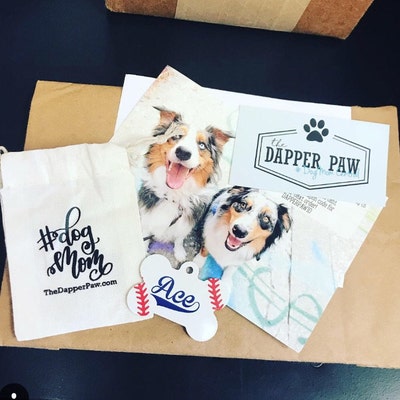 Baseball Dog Tag Double Sided Customized Dog Tag Custom - Etsy