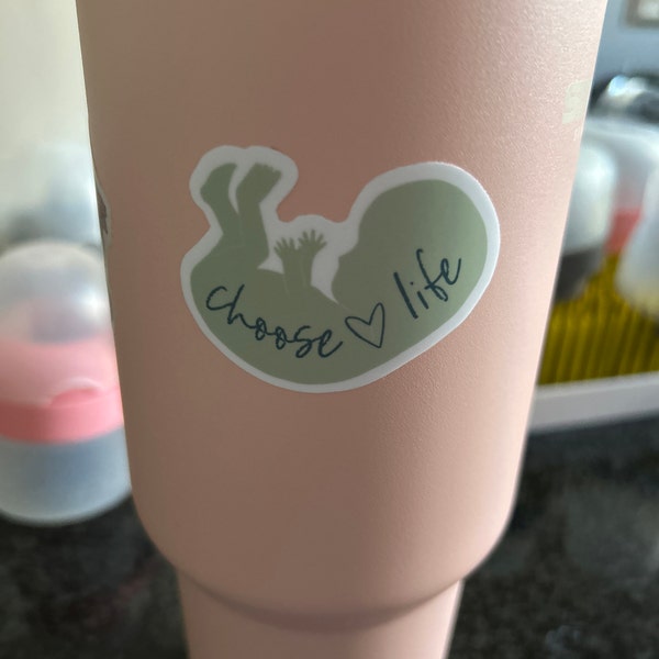 Pro Life Acrylic Pin 1.25x1in Conservative Christian Catholic Jacket ...