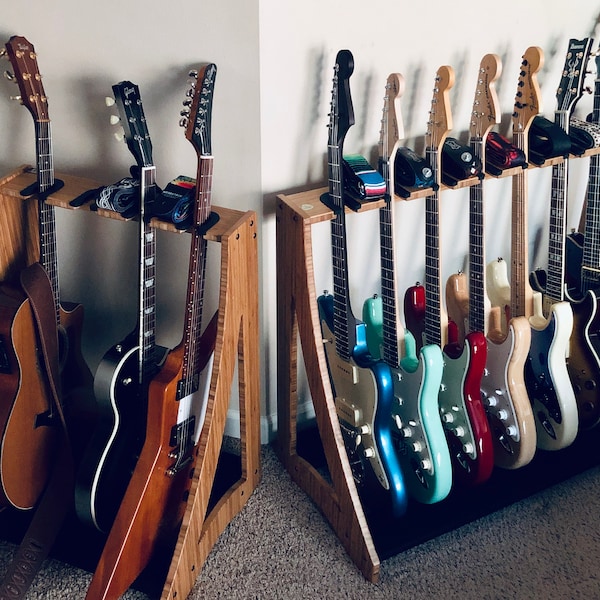 A/B14 14 Space Stacking Guitar Stand - Etsy