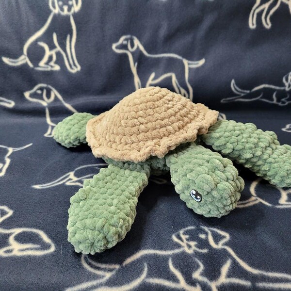 CROCHET PATTERN: Thea the No Sew Sea Turtle - Etsy