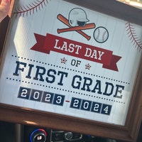 Back to School Pencil Sign, First Day of Sophomore Year Color Pencil ...