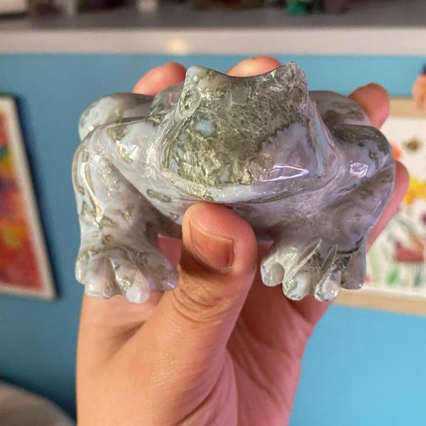 Natural Malachite Slab With Plastic Stand - Vibrant Green Swirls for ...