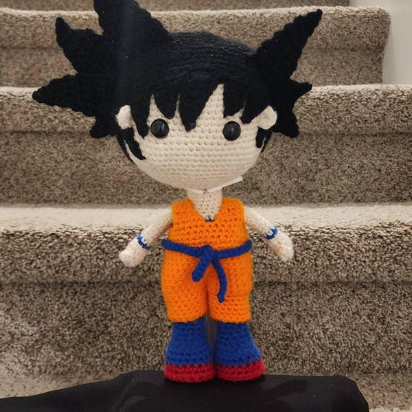 5 in 1 ULTIMATE Goku Crochet Pattern Amigurumi, Flying Nimbus, Super ...