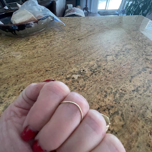 Stardust Thumb Ring - 10k/14k Solid Gold Midi Ring Gold - Gold Chevron ...