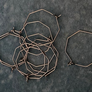 20 Gold Plated Brass Link Connector Circles 25mm 19E787 - Etsy