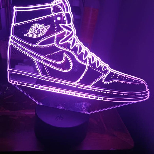 Clapperboard 3D Illusion Night Light USB LED Table Lamp Acrylic 3D Arts ...