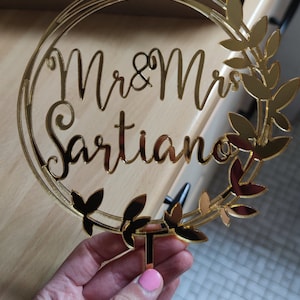 Rustic Baptism Cake Topper Personalized First Communion Cake | Etsy