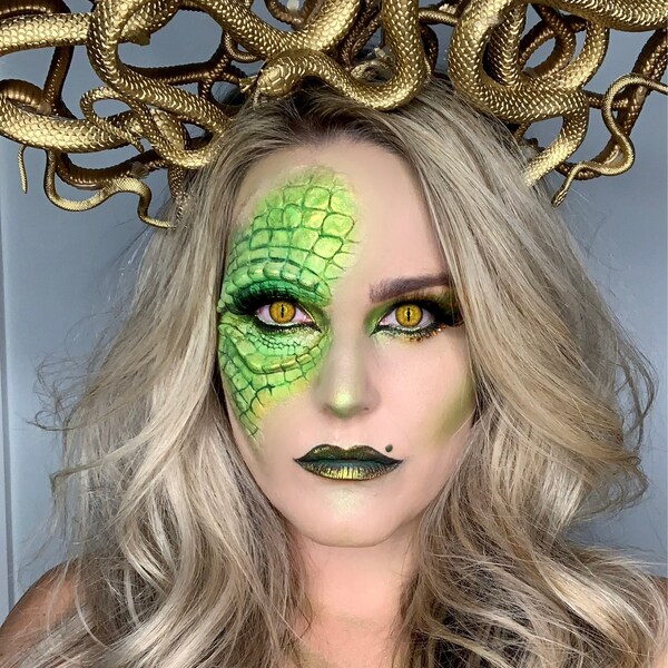 Asymmetrical Reptile Prosthetic Set (lizard / Snake / Iguana / Dragon ...