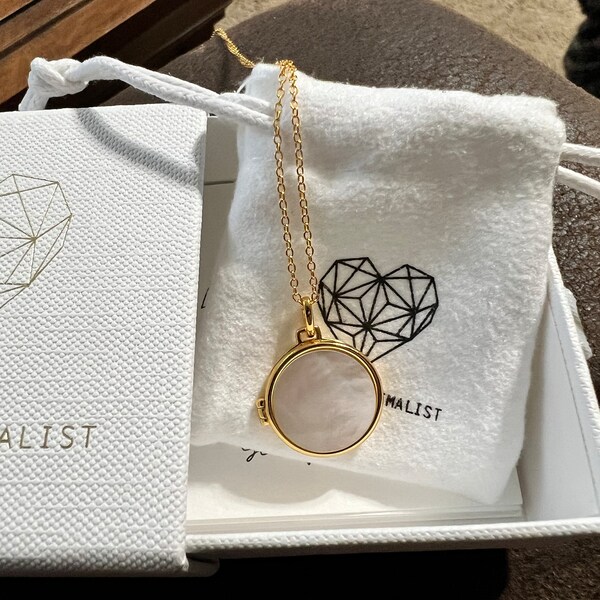 Locket Necklaces by Caitlynminimalist Gold Heart Locket, Pearl Lockets ...