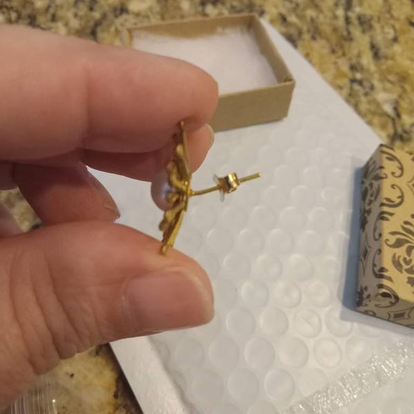 Edith Cushing Crimson Peak Ruby Red Gold Filigree Ring Victorian Gothic ...