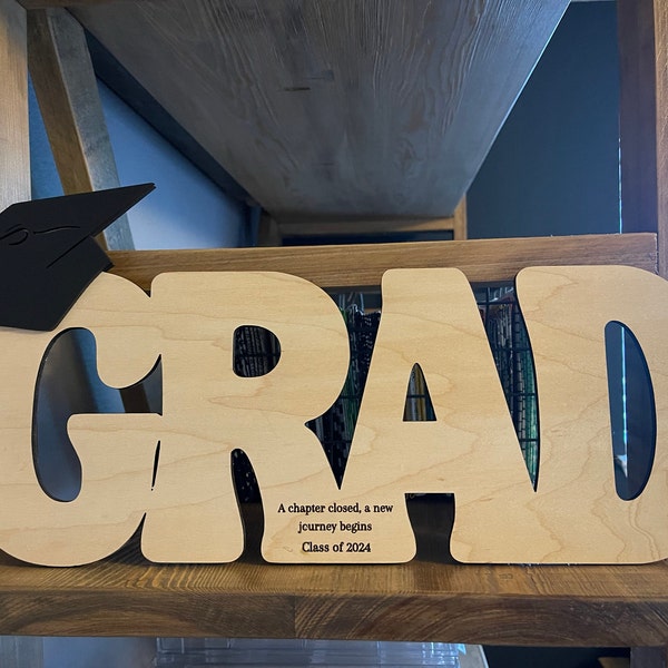 SVG Laser Cut File Graduation Signature Sign | Engrave File | Digital ...