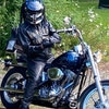 Custom Predator Motorcycle Helmet Had-painted Fire Blue (dot & Ece ...