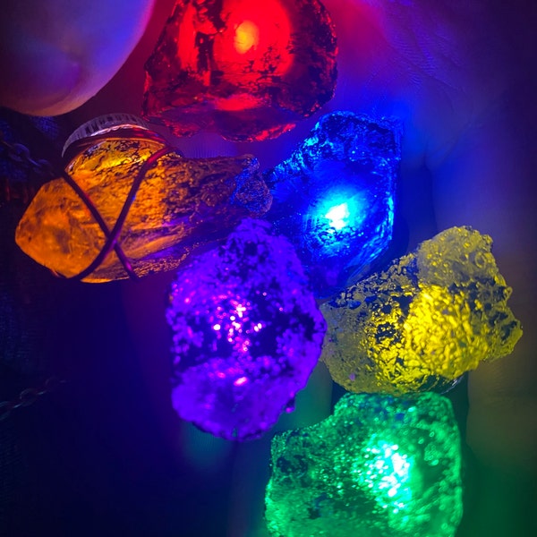 Raw Infinity Stones FULL SET - Bestseller! Infinity Gauntlet Avengers ...