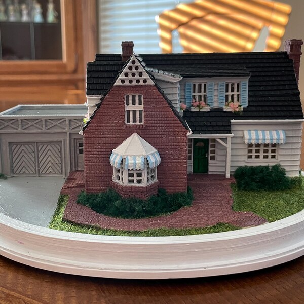 The 'miniature Horror Place' Mini Model. Miniature Church and Truck ...