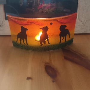 Small Treat Jar/storage With cockapoo Etching to the Front Perfect Gift ...