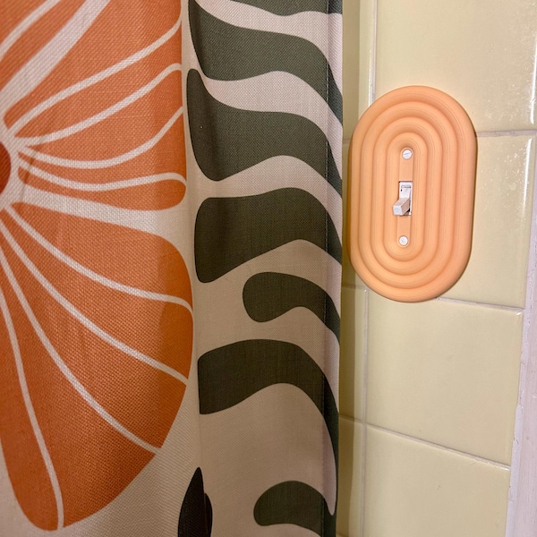 Mid-century Modern Oval Light Switch Cover Plate | Fits Toggle Switches ...