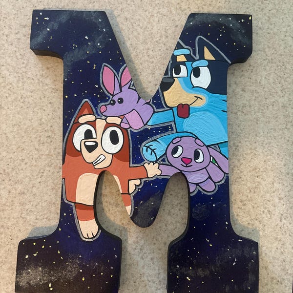 Custom Character Letters - Etsy