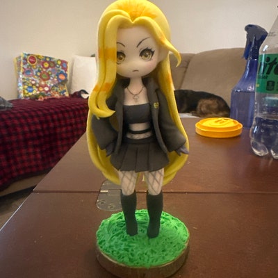 Custom Clay Figure, Custom Anime Figurines, Character Handmade Figures ...