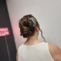 Buy Crystal Wedding Comb, Opal & Crystal Comb, Bridal Comb, Crystal ...