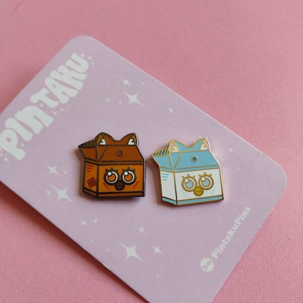 Milk Carton Enamel Pins - Etsy