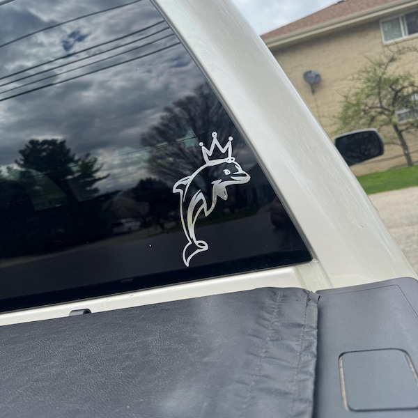 Young Dolph Dolphin Decal/truck Decal/car Decal/squatted Truck Decal - Etsy