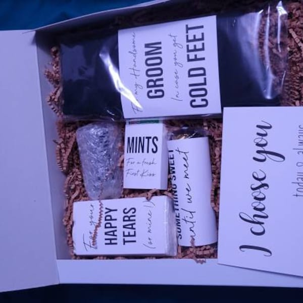 Filled Groom Gift From the Bride on Wedding Day, Gift for Groom, Groom ...